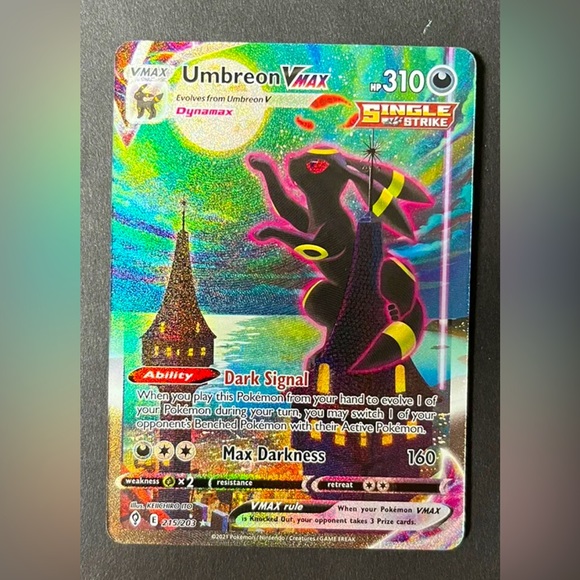 Pokemon | Toys | Umbreon Vmax Alt Art God Pack | Poshmark